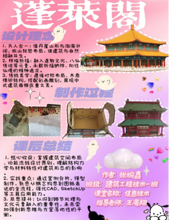 《信息技术》课程学生作品展示（建筑工程技术专业）-教学科研-开封工程职业学院-基础教学部